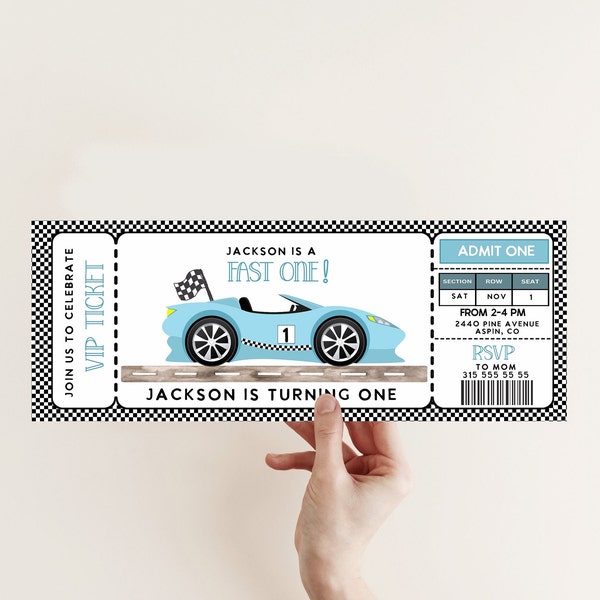 Lamborghini Birthday Invitation - Etsy