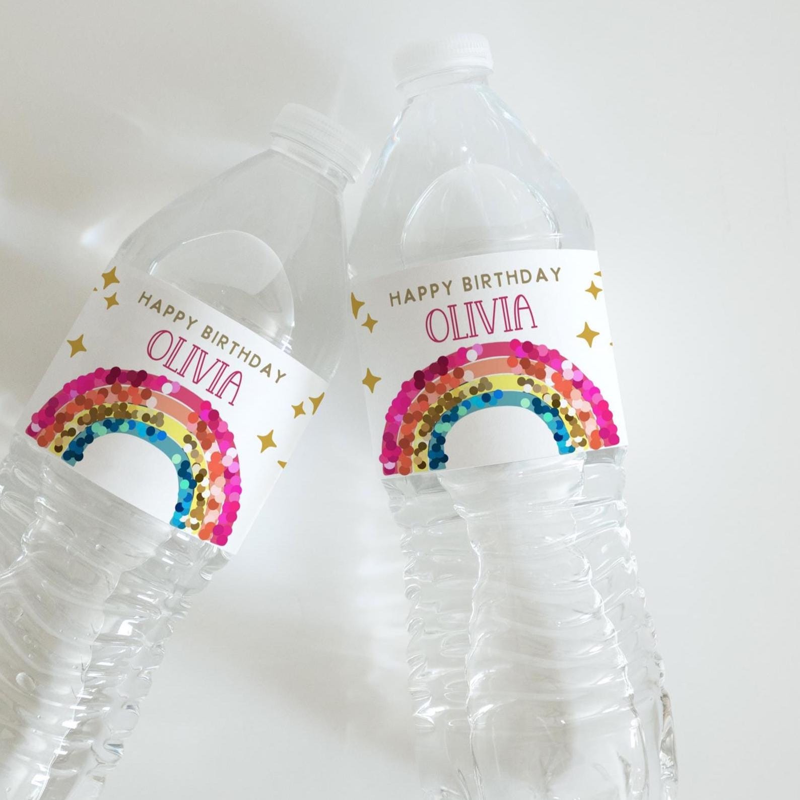 Rainbow 5th Birthday : Five is a Vibe, Sequin Glitter (digital Download ...