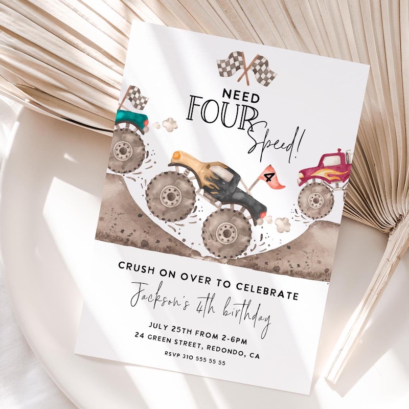 4 Speed Cake Topper - Etsy