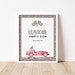 Race Car Birthday Party Sign Birthday Favor Sign Refueling - Etsy
