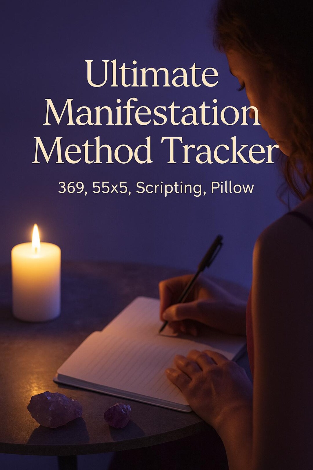 Ultimate Manifestation Method Tracker | 369, 55x5, Scripting & Pillow ...