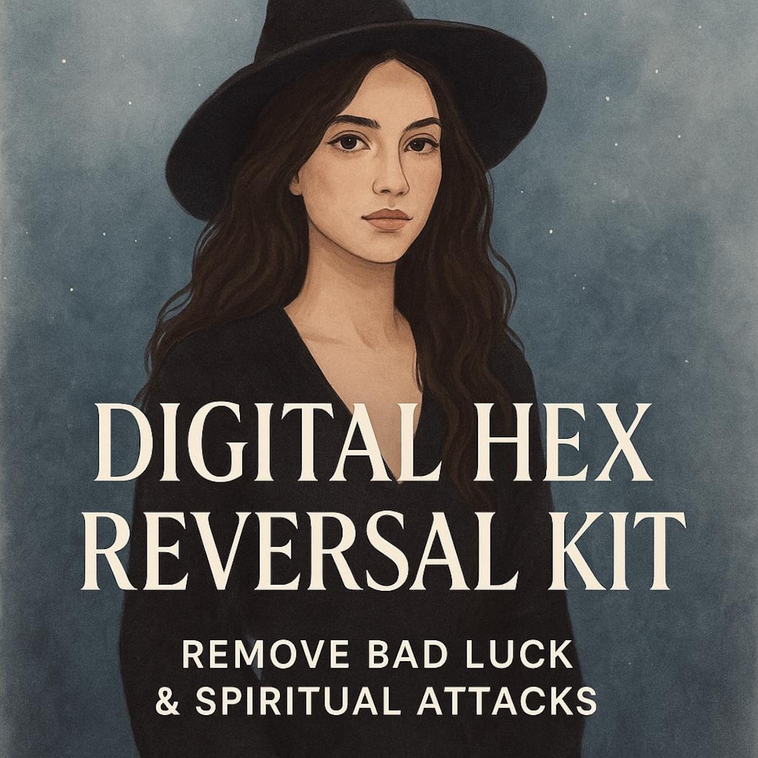 Digital Hex Reversal Kit | Remove Bad Luck & Curses | Witchy Protection Ritual Journal | Aura ...