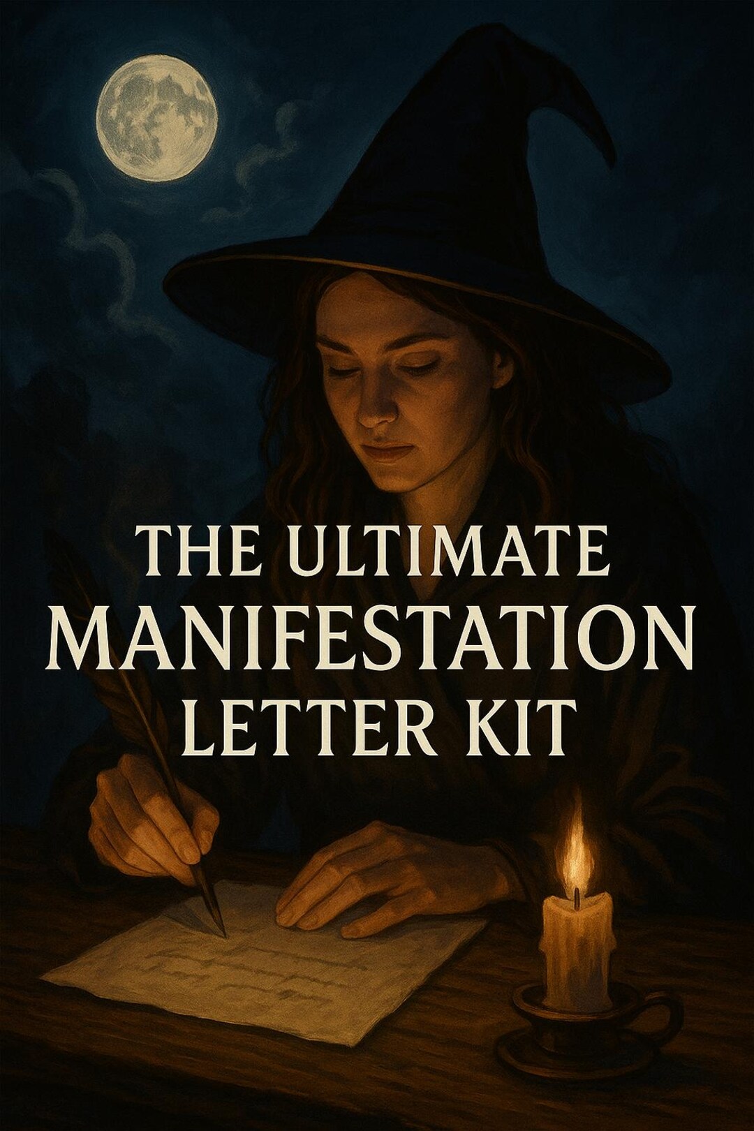 Witchy Manifestation Letter Kit | Spell Writing Ritual (PDF) - Etsy