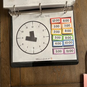 Pre-k/ Kindergarten Learning Binder - Etsy