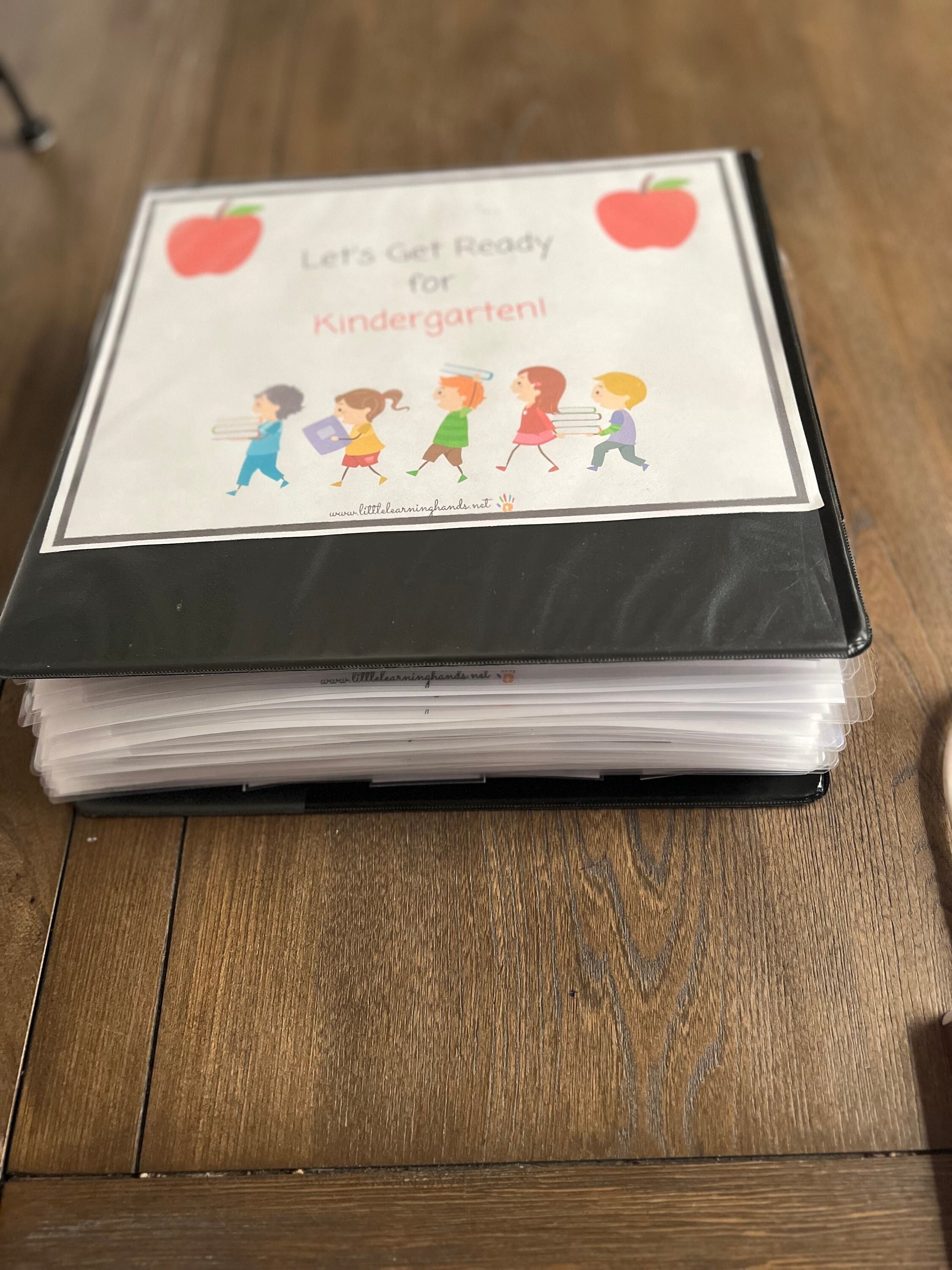Pre-k/ Kindergarten Learning Binder - Etsy
