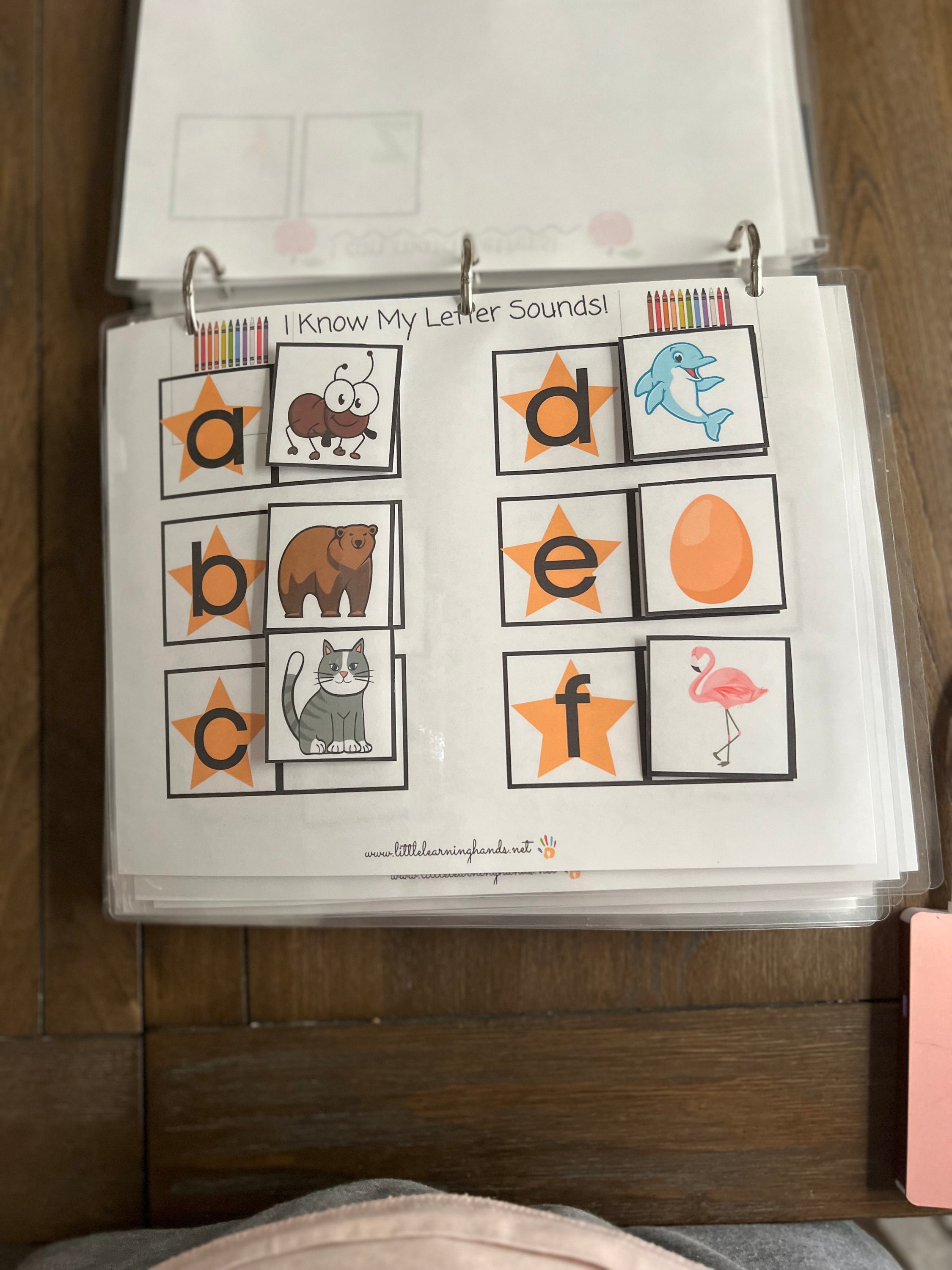Pre-k/ Kindergarten Learning Binder - Etsy