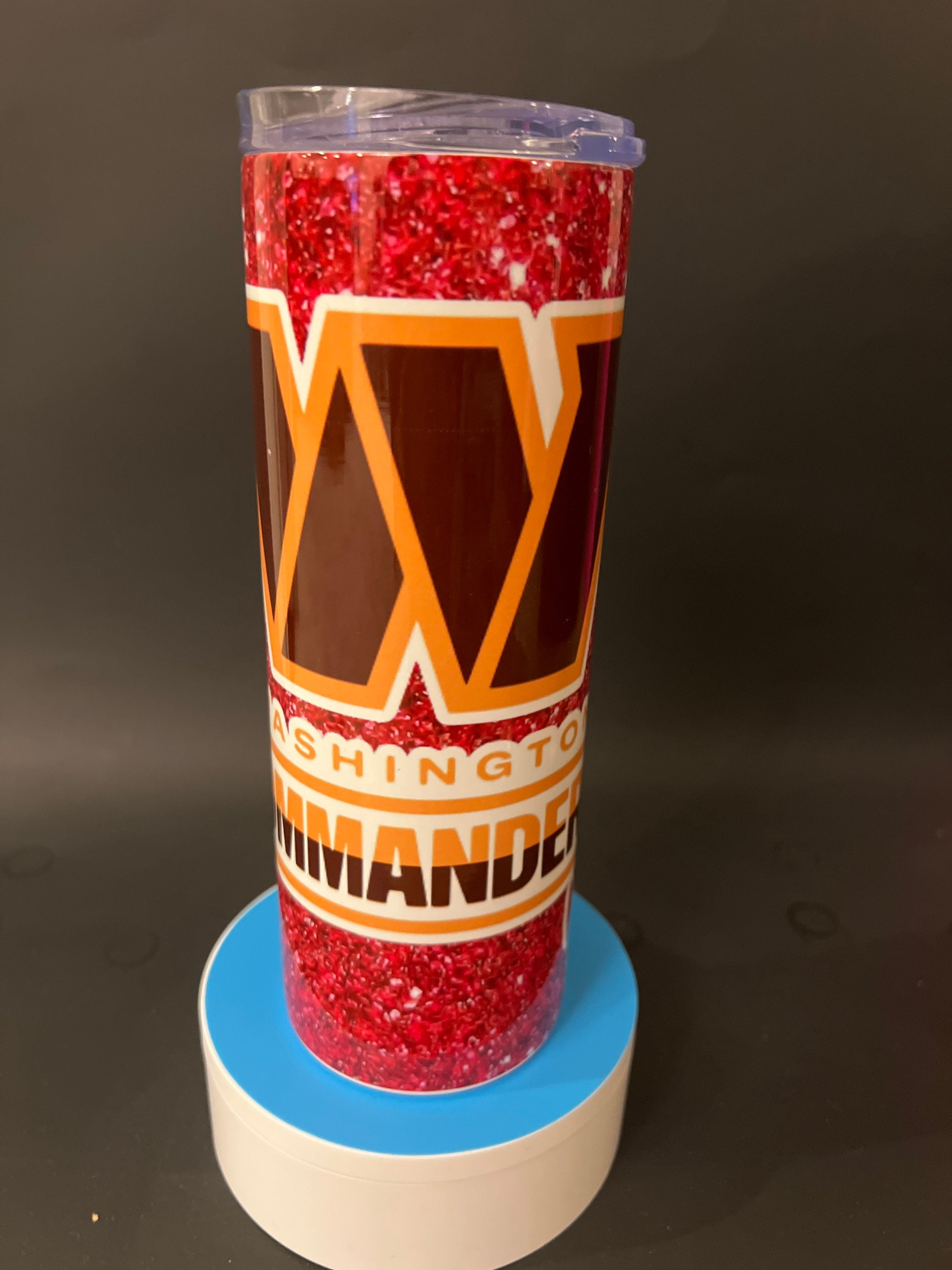 Washington Commanders Girl Fan 20 Oz Tumbler. - Etsy