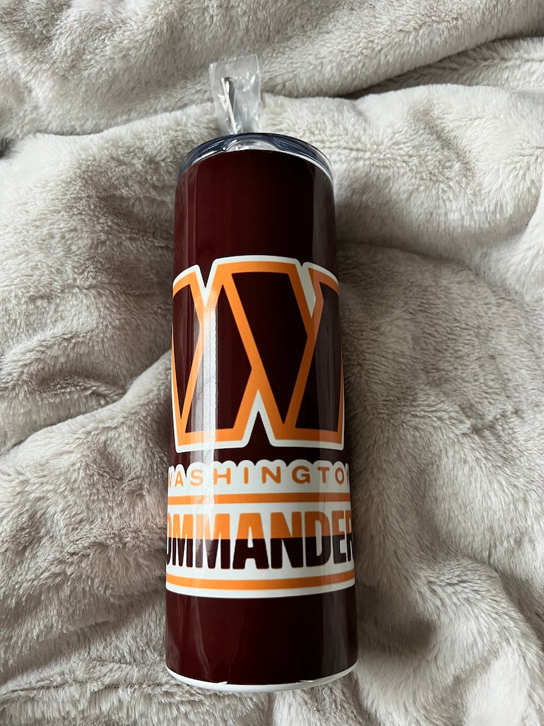 Washington Commanders 20oz Tumbler - Etsy