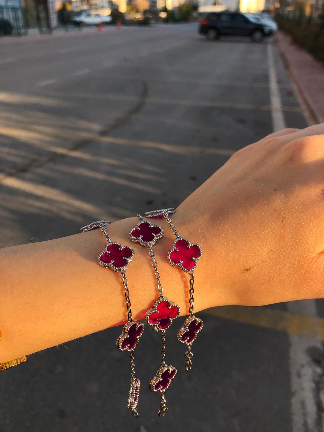 Clover Bracelets Vintage Leaf Clover Italian ,clover Premium Model ...