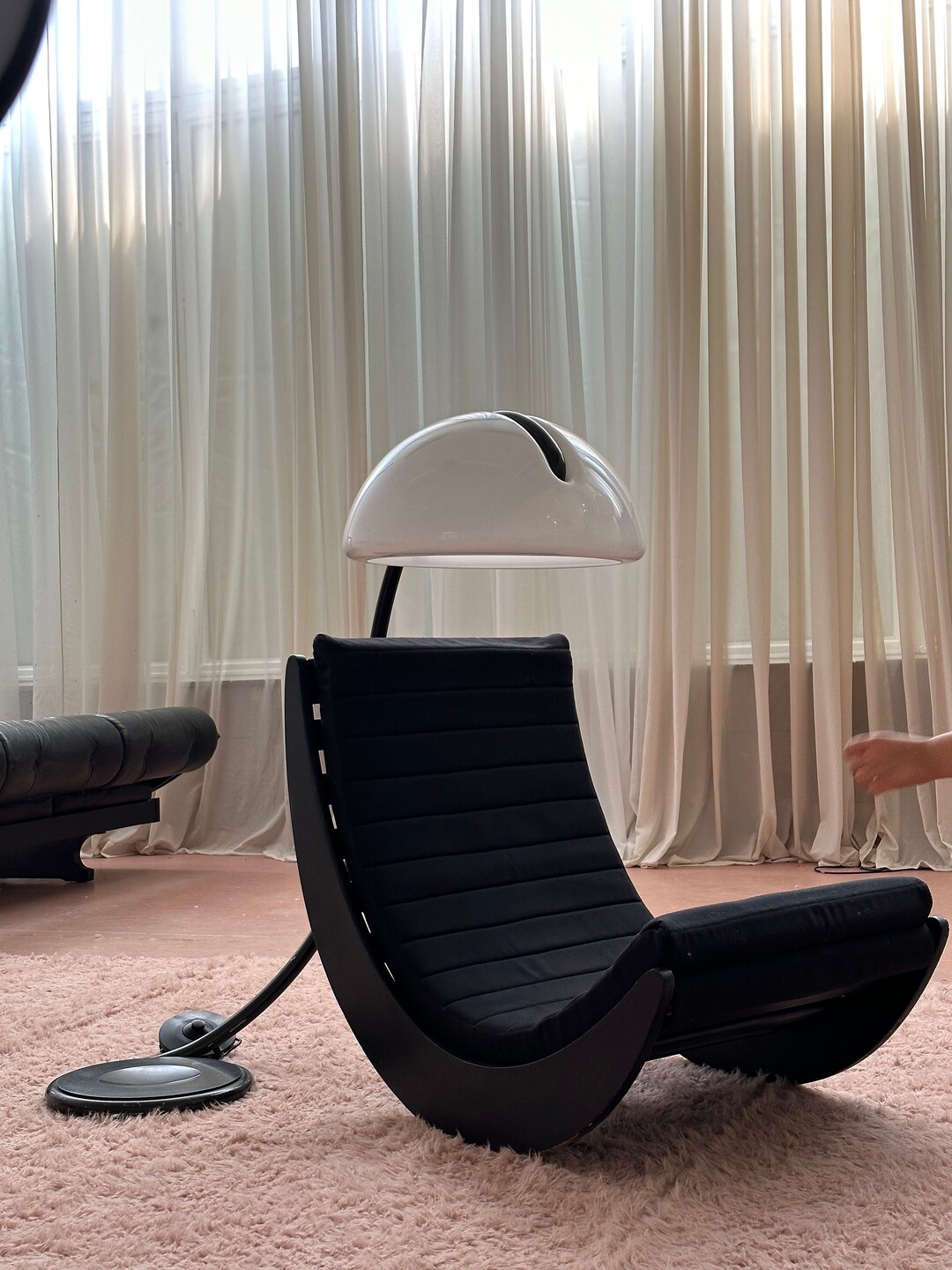 Vintage Verner Panton Rocking Chair for Rosenthal - 1970s Mid-century ...