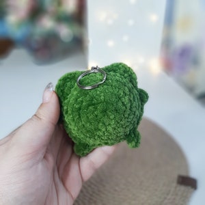 Plush Frog Crochet Keychain Pattern: Kawaii Amigurumi (PDF Pattern) - Etsy
