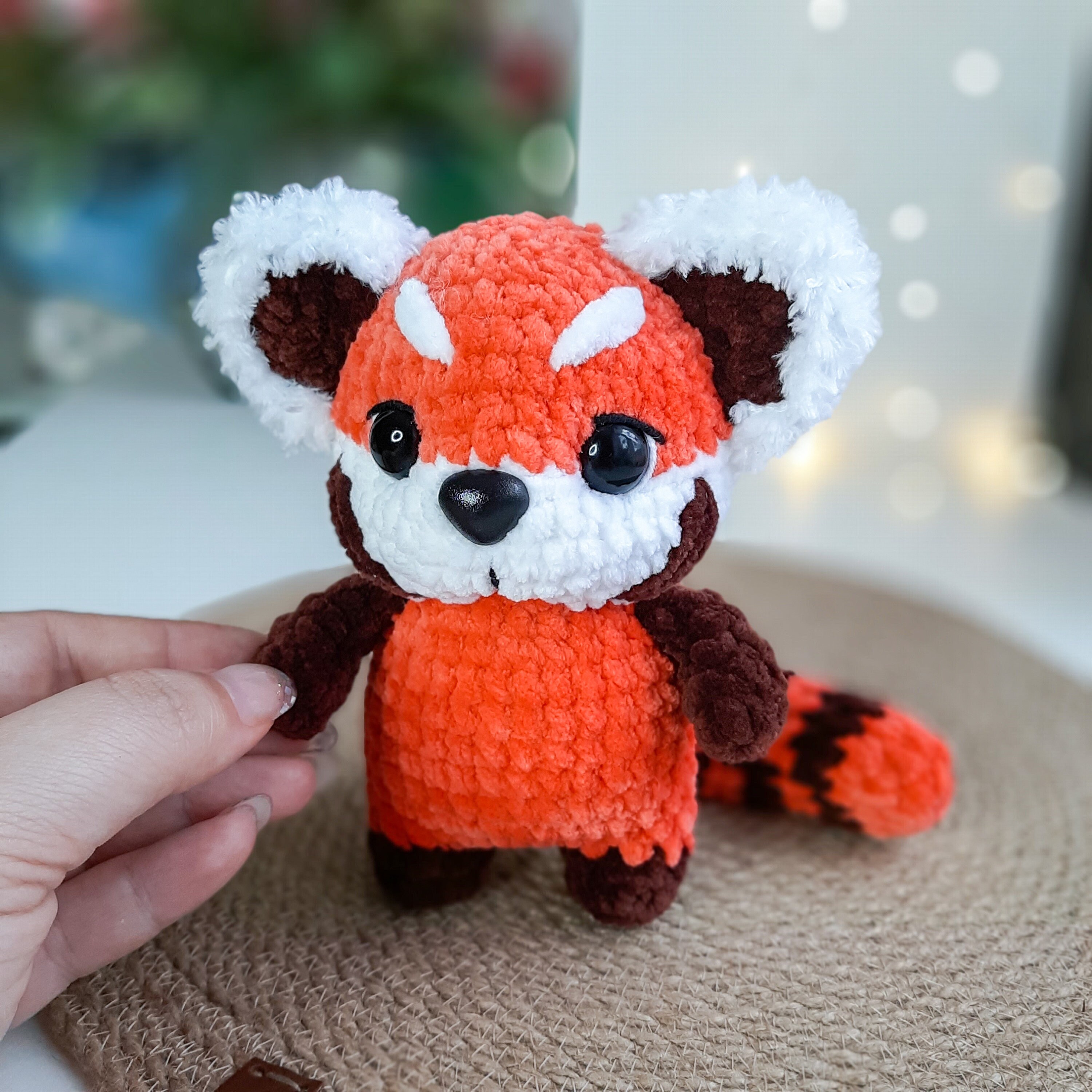 Crochet Red Panda Plush Pattern Cute Crochet Amigurumi - Etsy