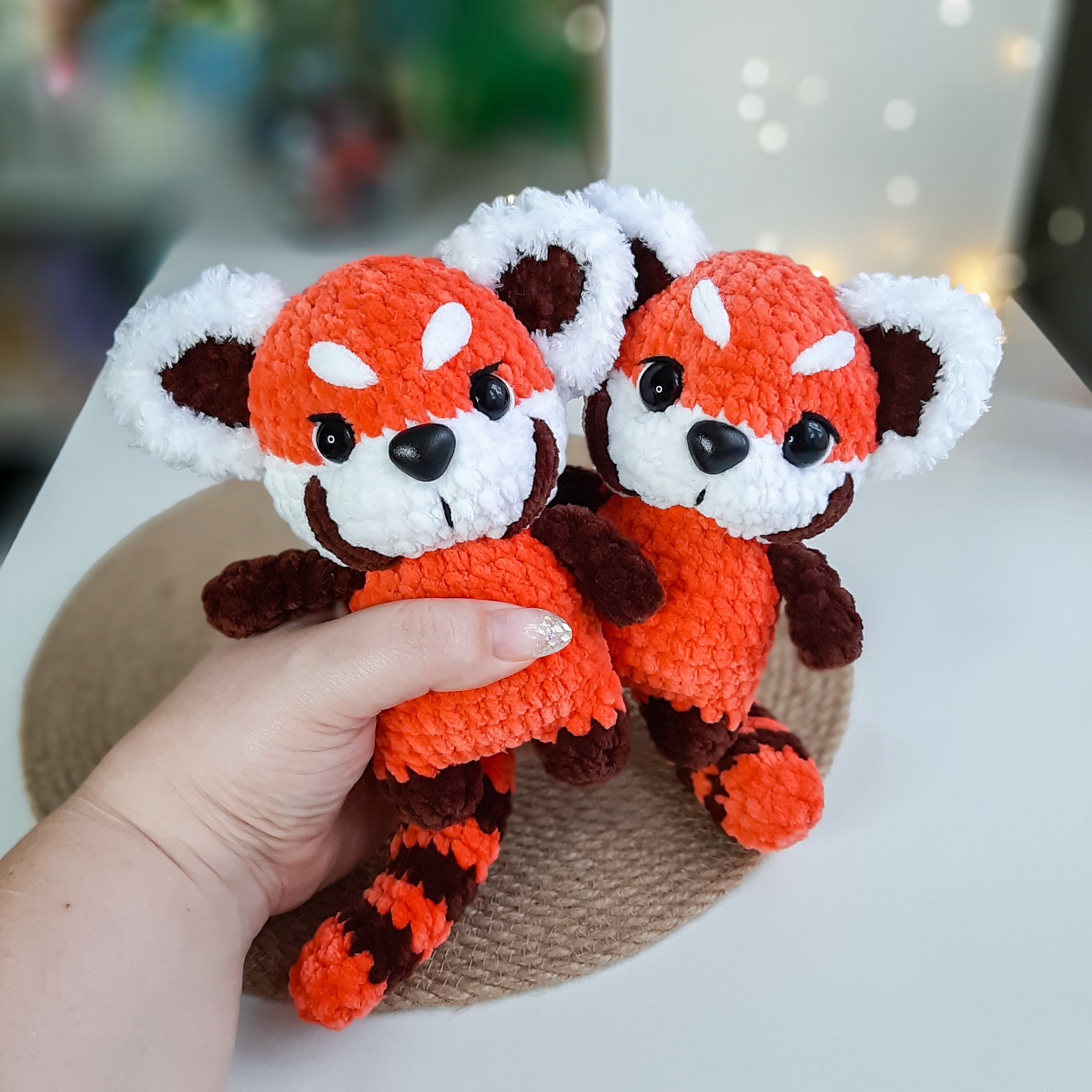 Crochet Red Panda Plush Pattern Cute Crochet Amigurumi - Etsy