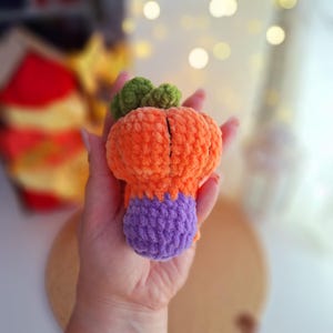 Halloween Plush Pumpkin Crochet Pattern: No-sew Amigurumi (PDF Pattern ...