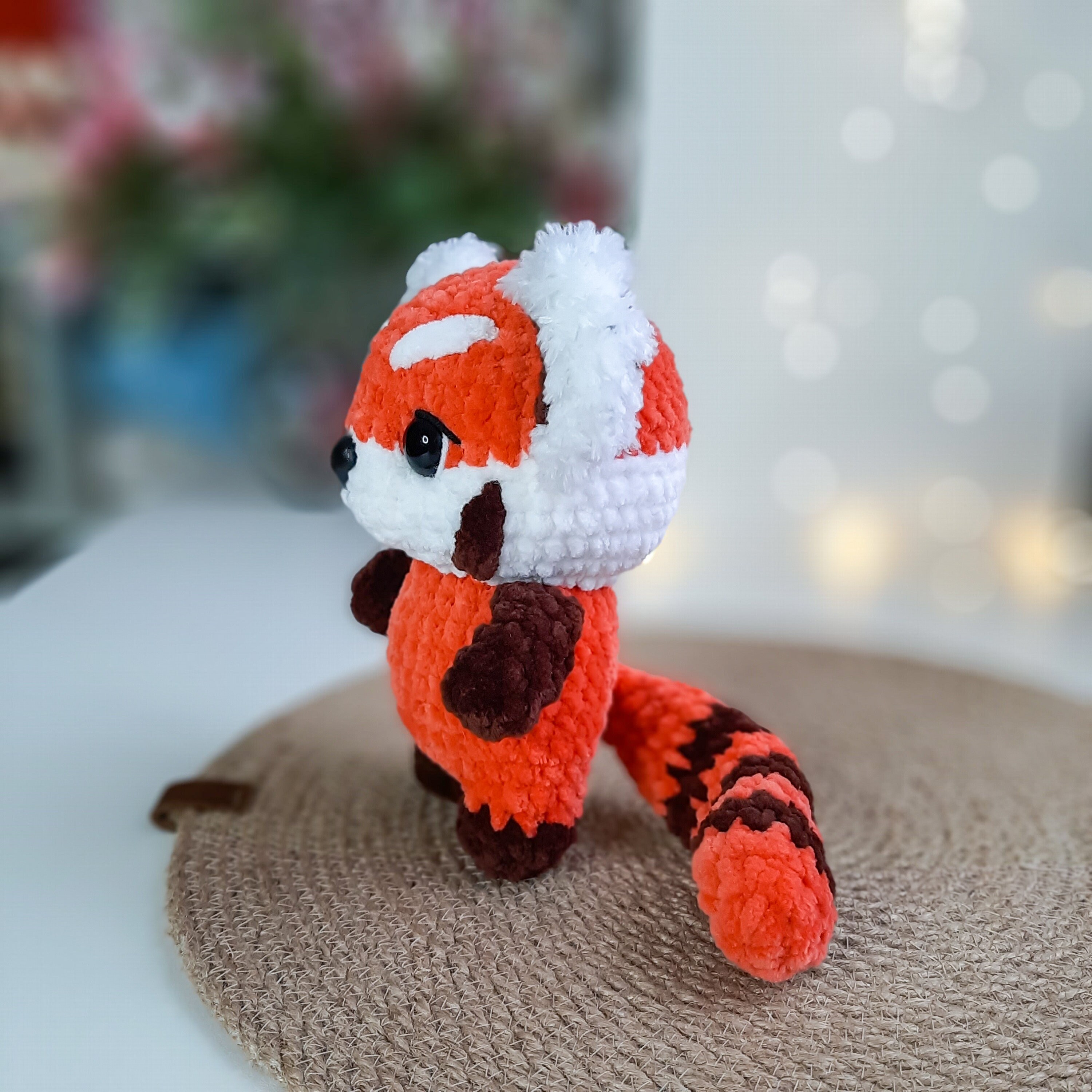 Crochet Red Panda Plush Pattern Cute Crochet Amigurumi - Etsy