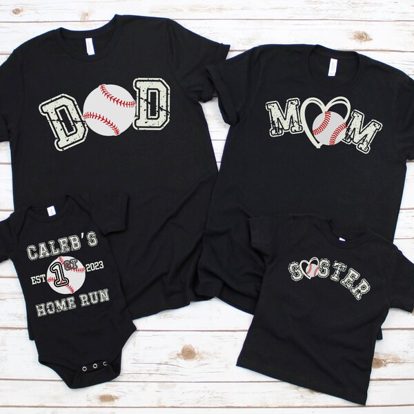 Baseball Family - Etsy