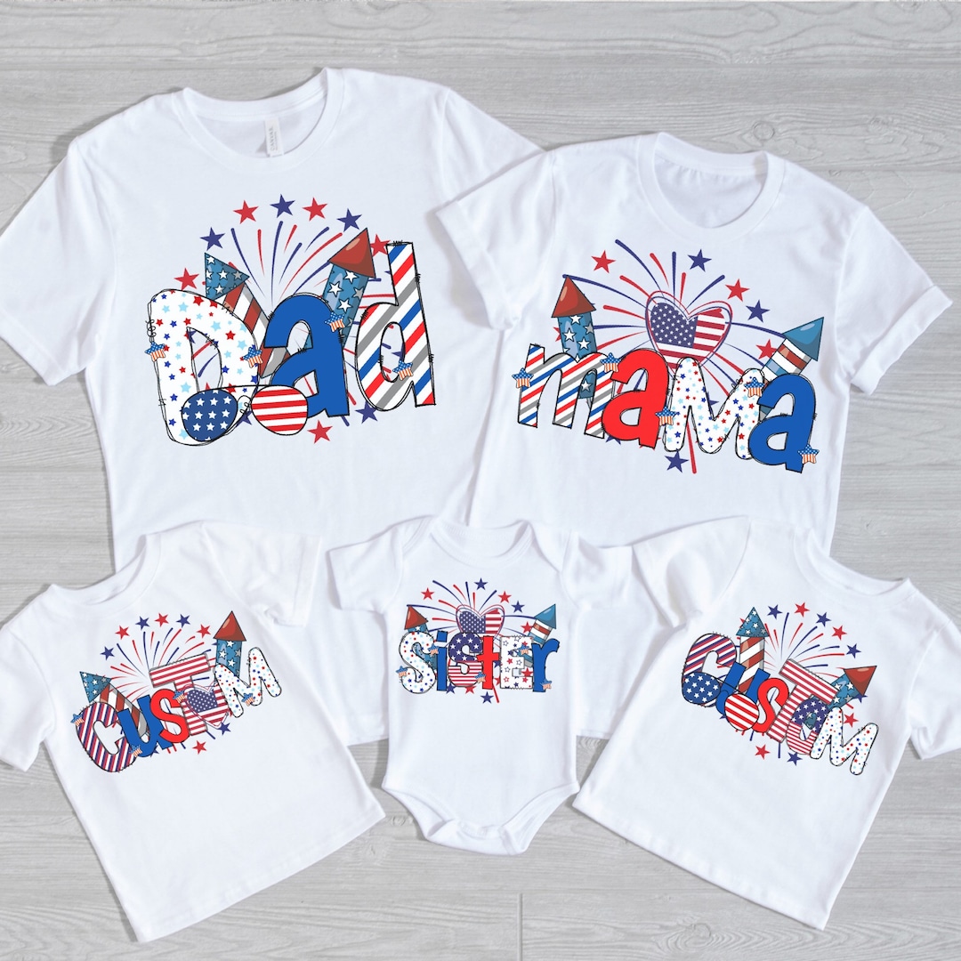 Matching Family 4th of July Shirts, 4th of July Family Shirts, 4th of ...