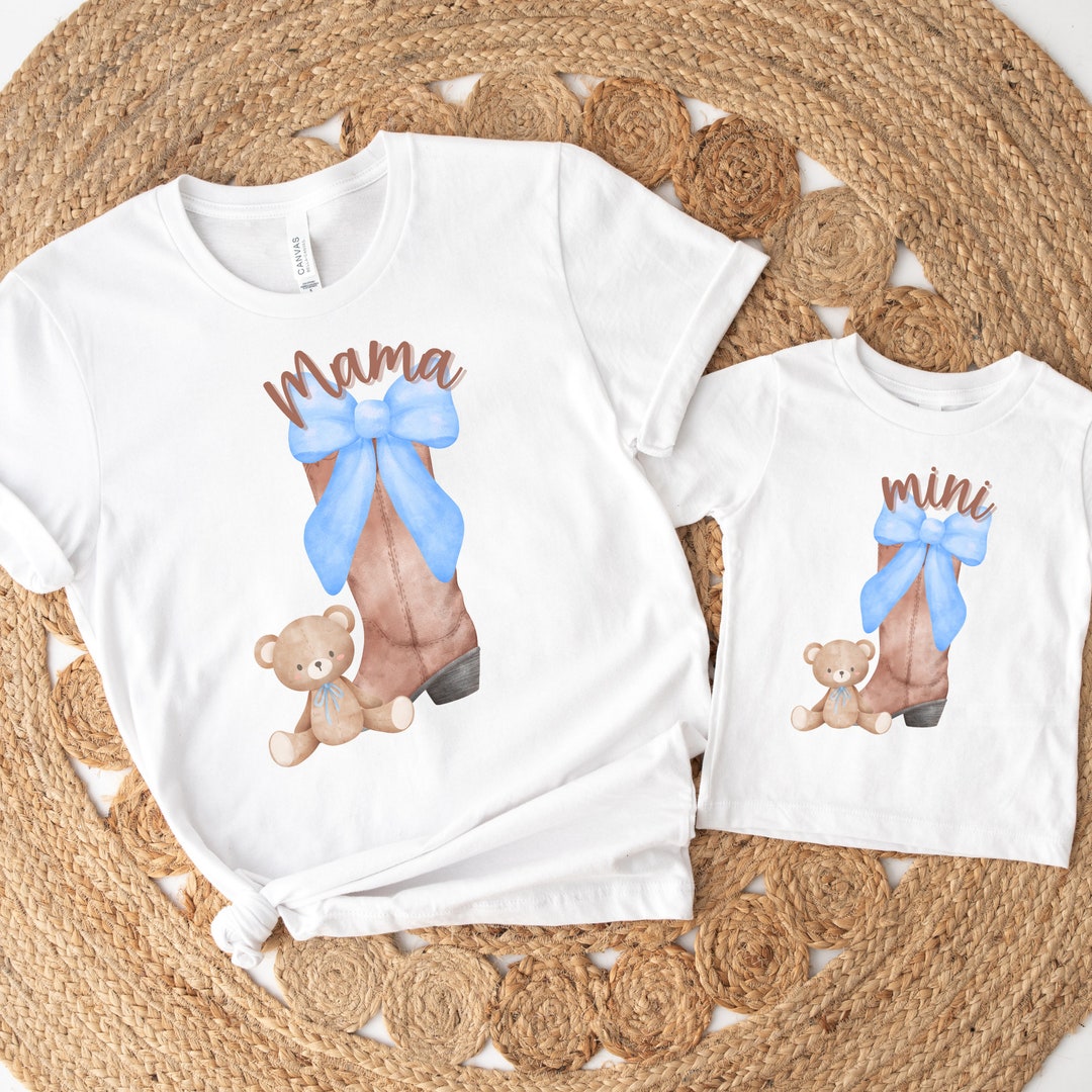 Matching Mama and Mini Tshirts, Mama Mini Shirt, Mama Mini Matching T ...