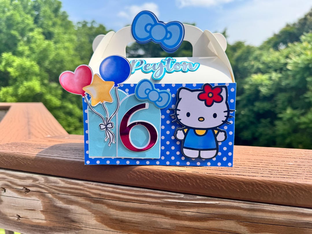 Custom Gable Party Box – Personalized Favor Boxes for Birthdays, Baby ...