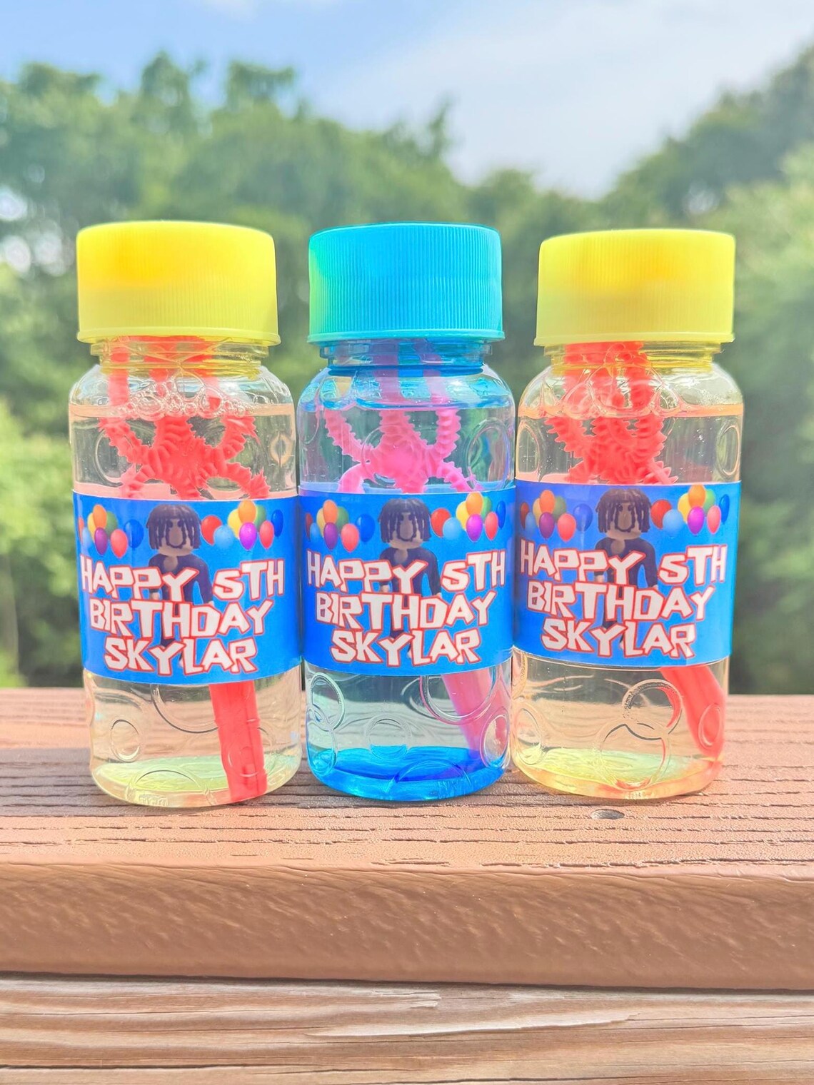 Personalized Bubble Party Favors – Fun, Custom & Ready to Celebrate! - Etsy