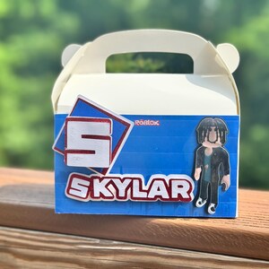 Custom Gable Party Box – Personalized Favor Boxes for Birthdays, Baby ...