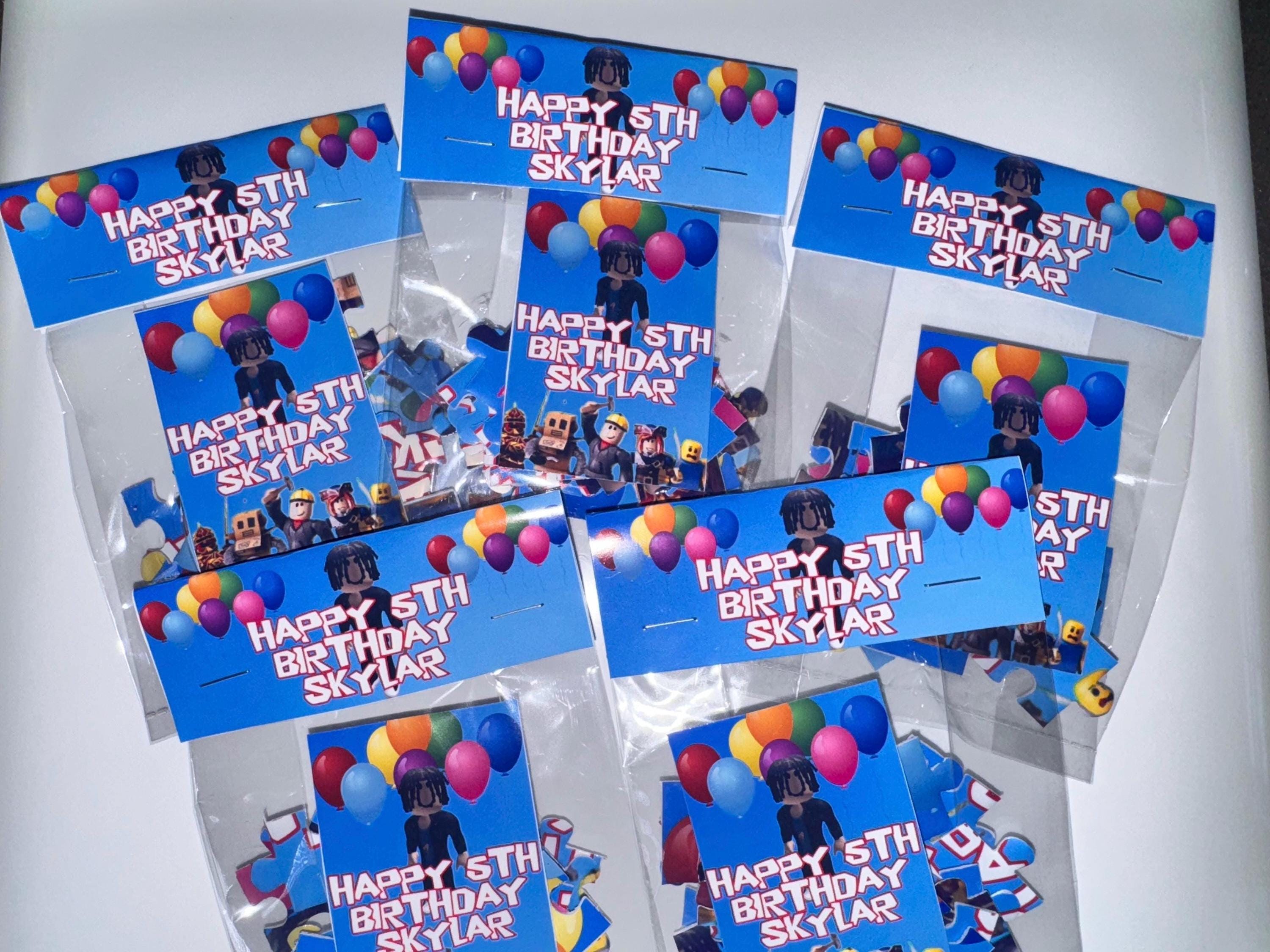 Custom 4x6 Puzzle Party Favor – Personalized & Unique! - Etsy