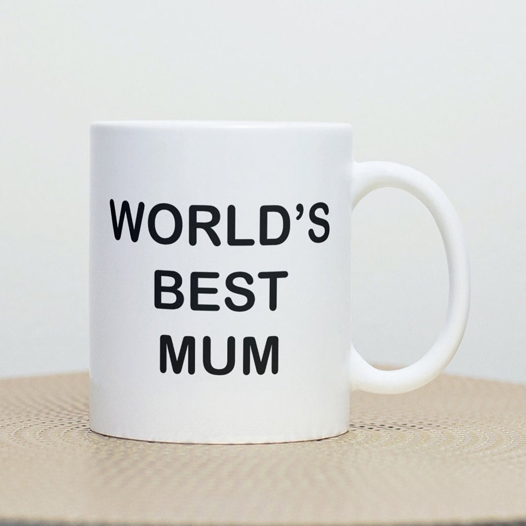 WORLDS BEST MUM Mug, Mummy Mug, the Office Mug, Quote Mug, Michael ...