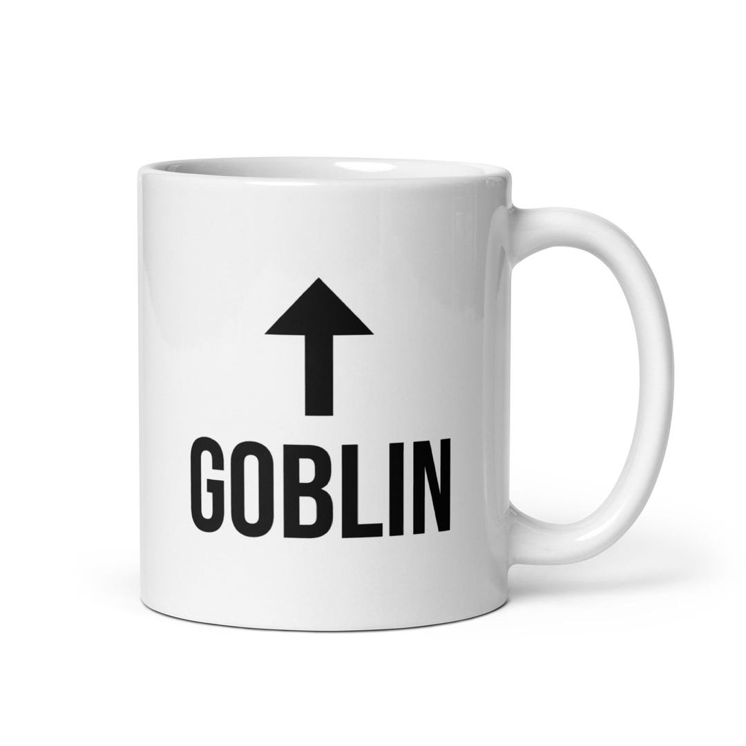 Goblin, Funny Mug, Funny Mugs for Him, Boyfriend Mug, Dad Mug, Partner ...