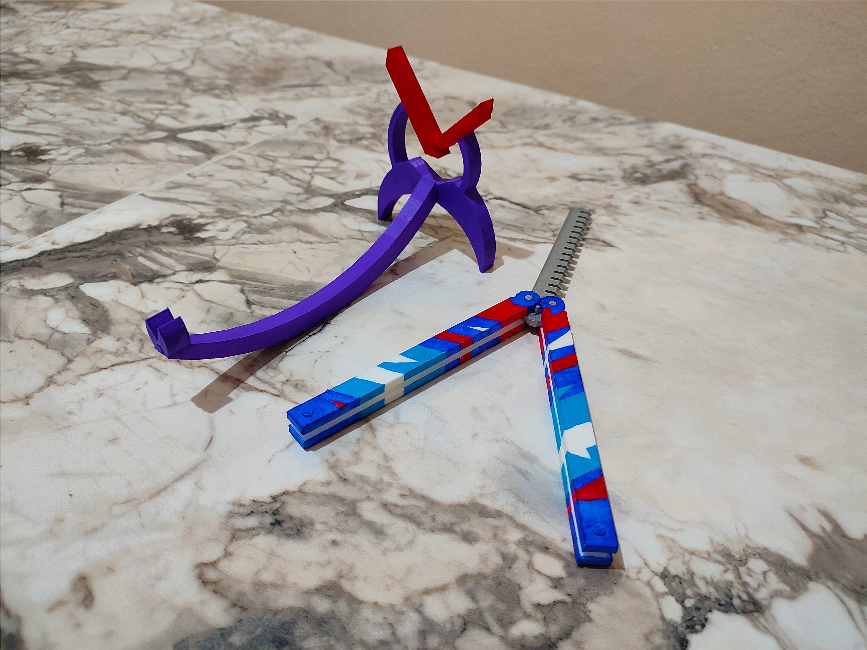 Valorant Movable Yoru Comb / Valorant Knife / Valorant Cosplay ...