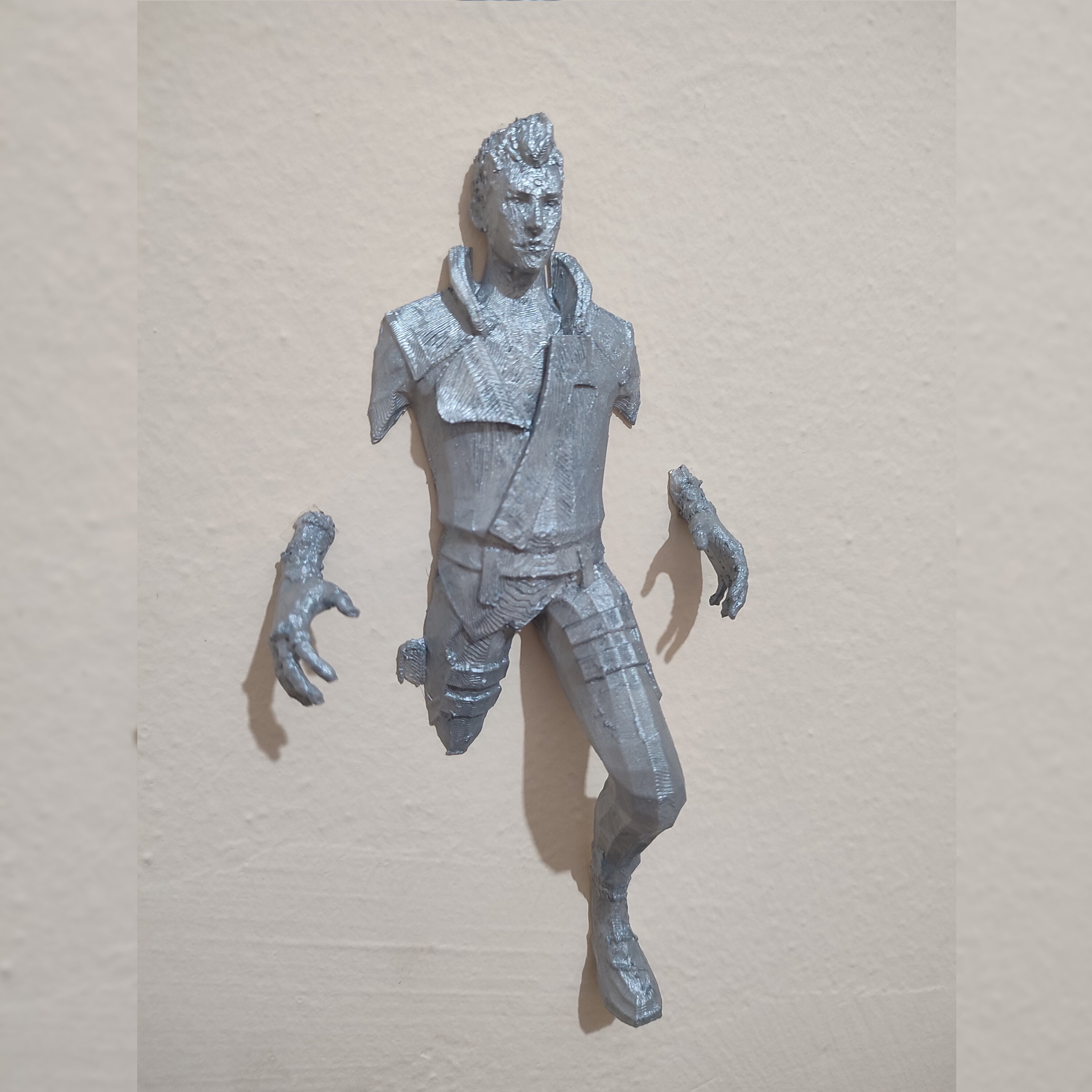 Valorant Yoru Out of the Wall Yoru Statue Yoru Sculpture Yoru Figure ...