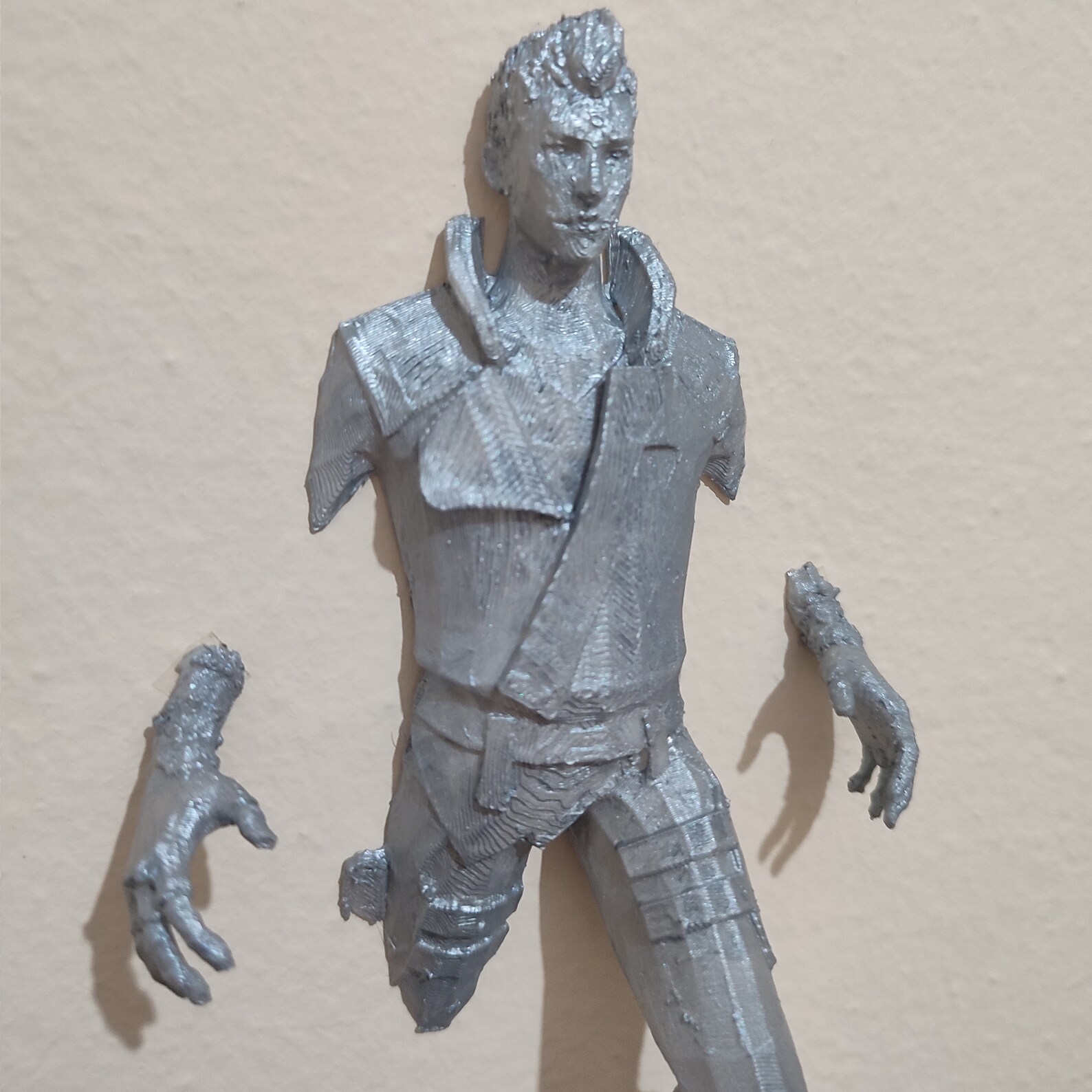 Valorant Yoru Out of the Wall Yoru Statue Yoru Sculpture Yoru Figure ...