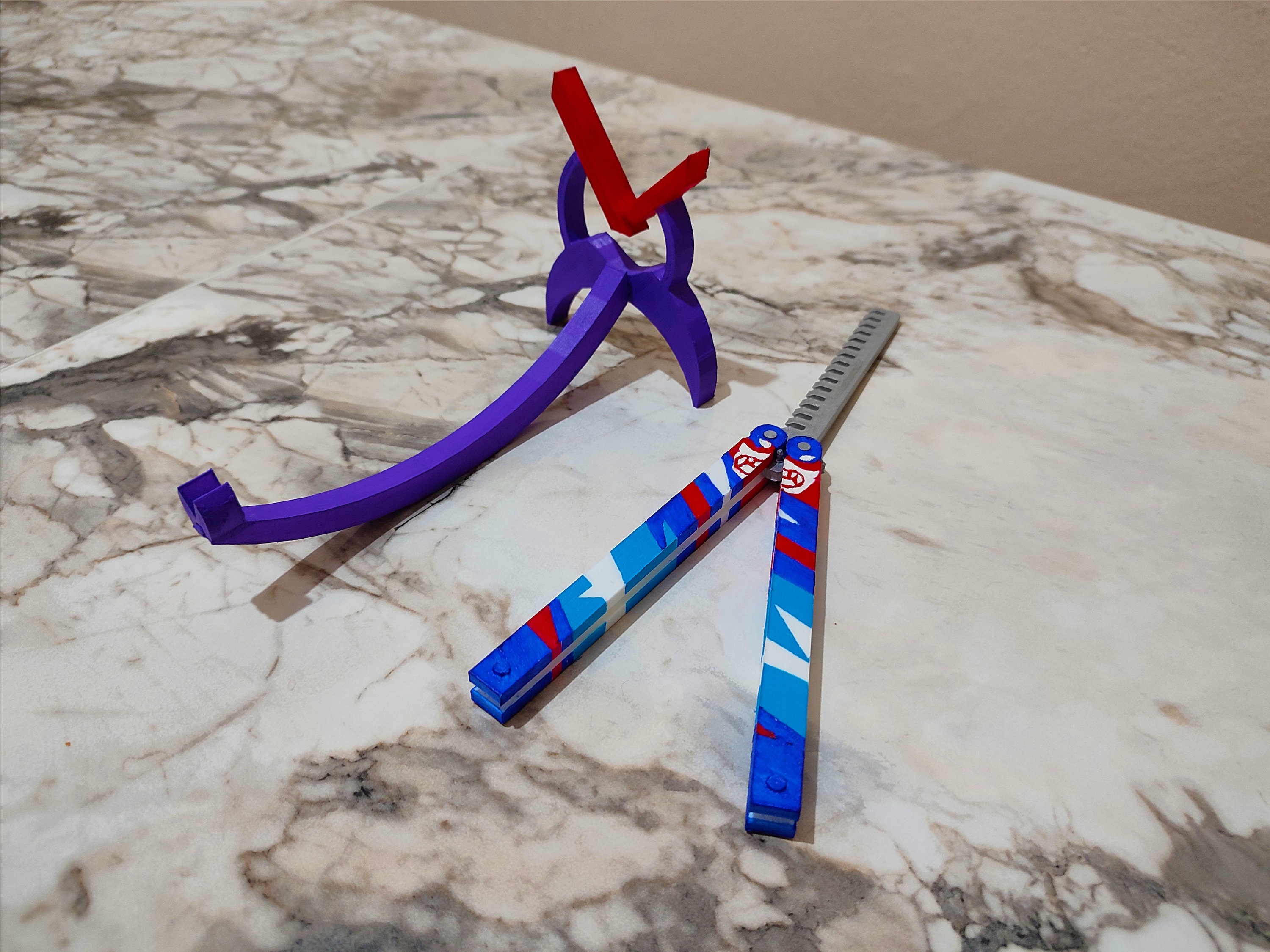 Valorant Movable Yoru Comb / Valorant Knife / Valorant Cosplay ...