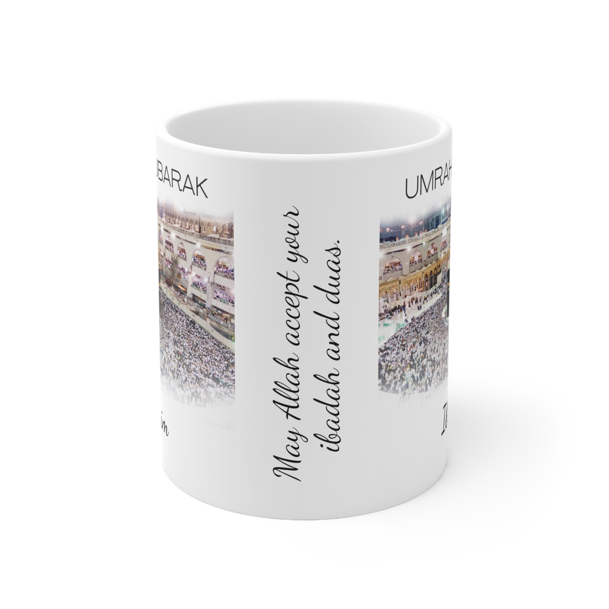 Personalised Umrah Mug, Umrah Mubarak, Umrah Coffee Mug, Muslims Gifts ...