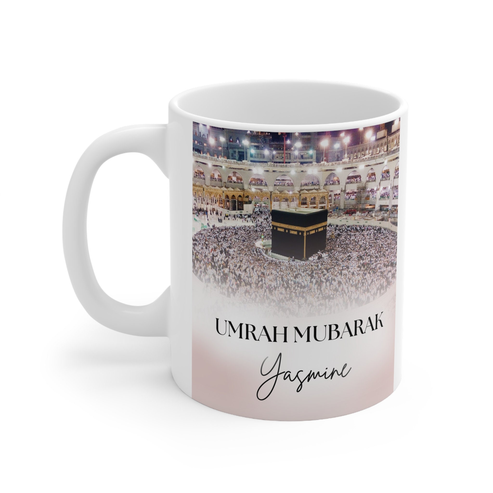 Personalised Umrah Mug, Umrah Mubarak, Umrah Coffee Mug, Muslims Gifts ...