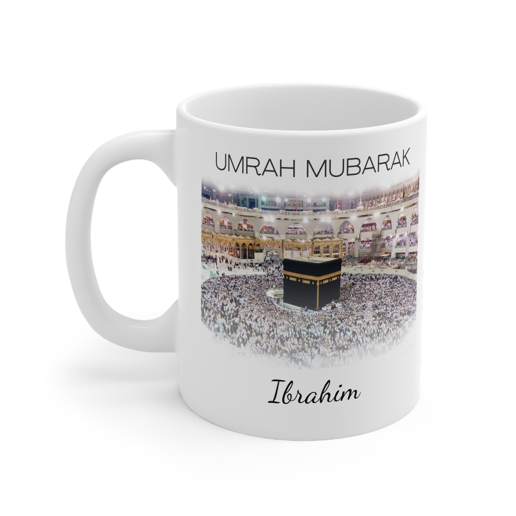 Personalised Umrah Mug, Umrah Mubarak, Umrah Coffee Mug, Muslims Gifts ...