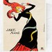 Jane Avril Henri De Toulouse–lautrec Printable Poster Vintage Home ...