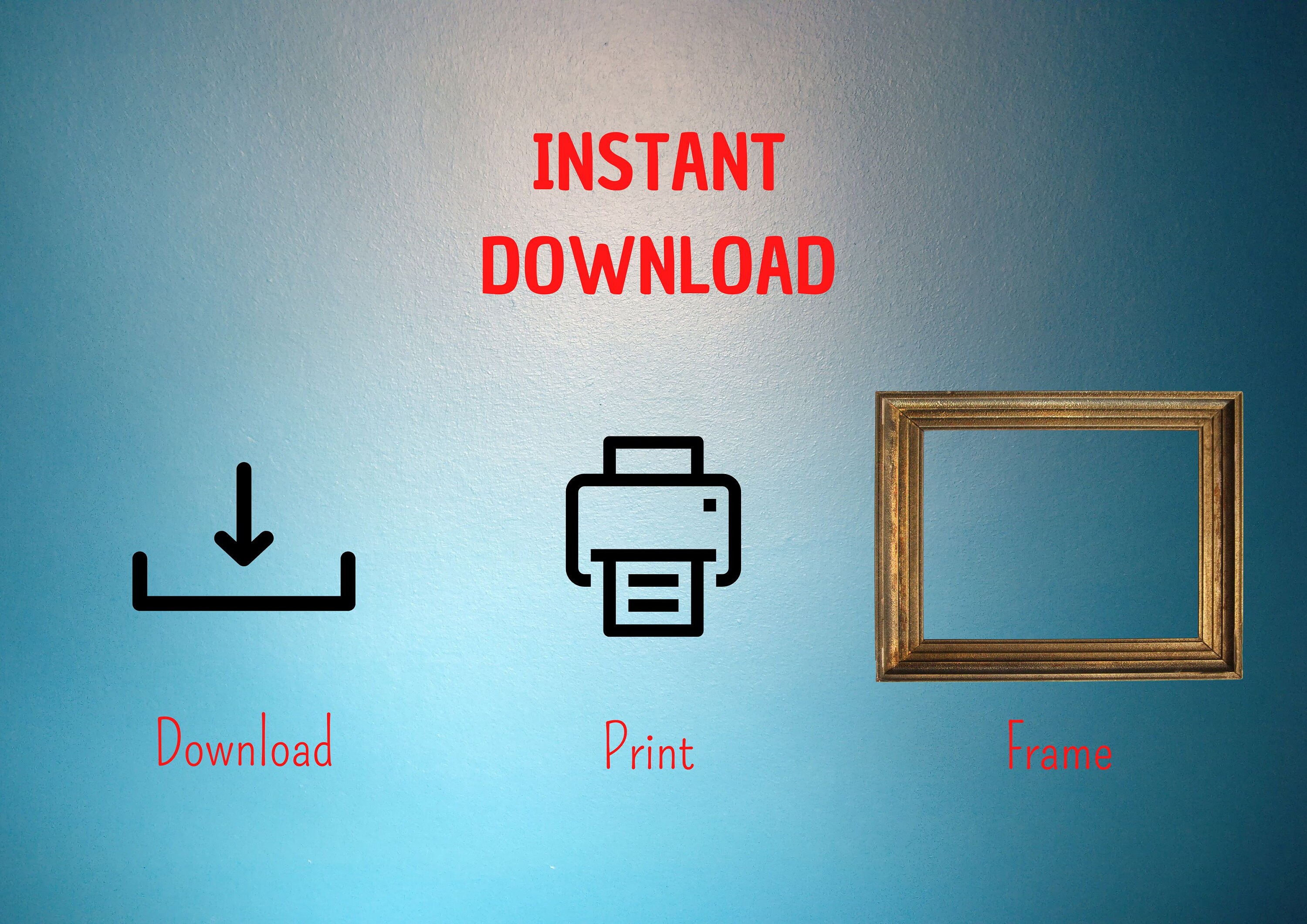 The Dance Class Degas Printable Poster Home Decor Vintage Painting to ...