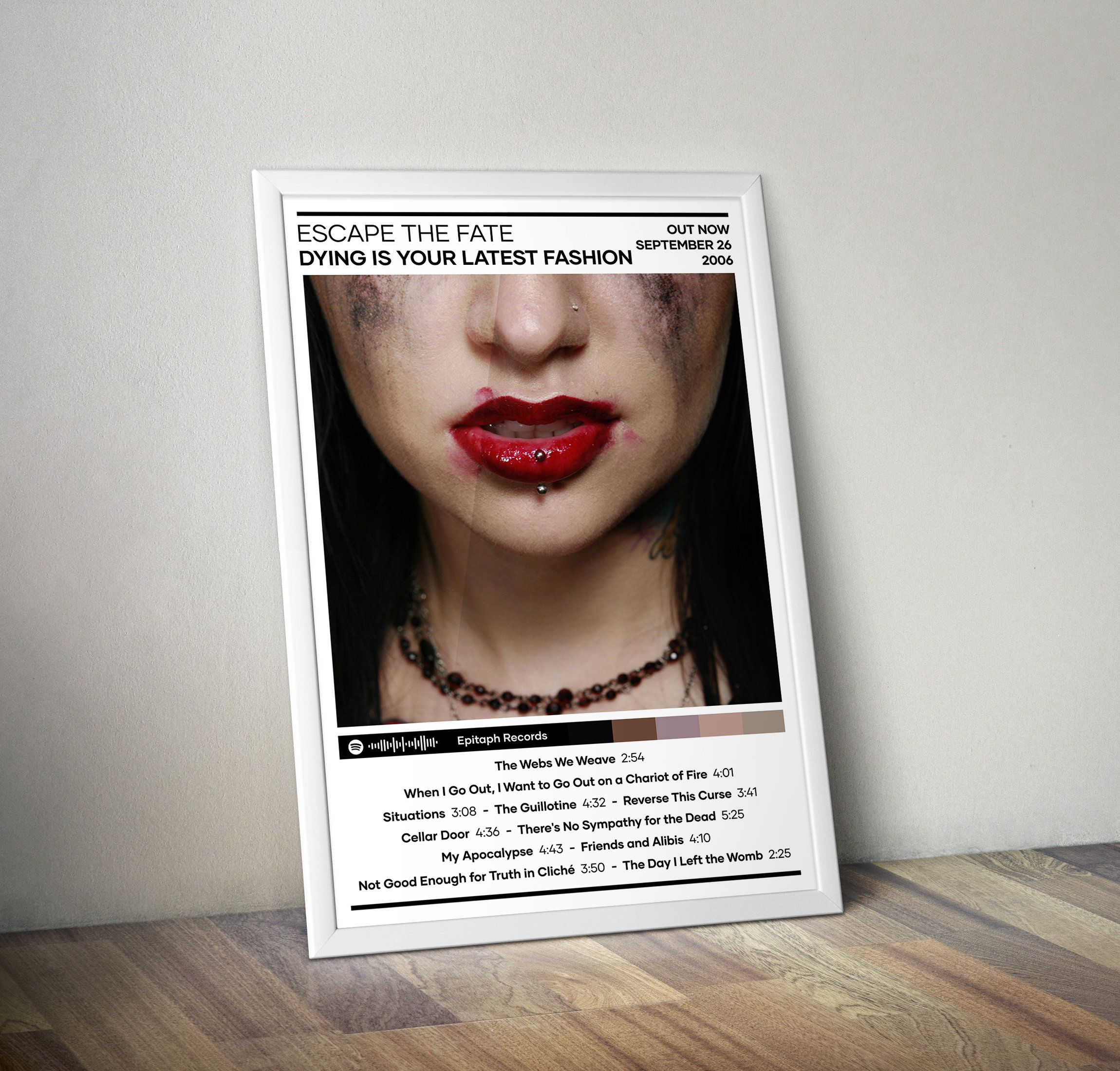 Escape The Fate Dying Is Your Latest Fashion Album Cover