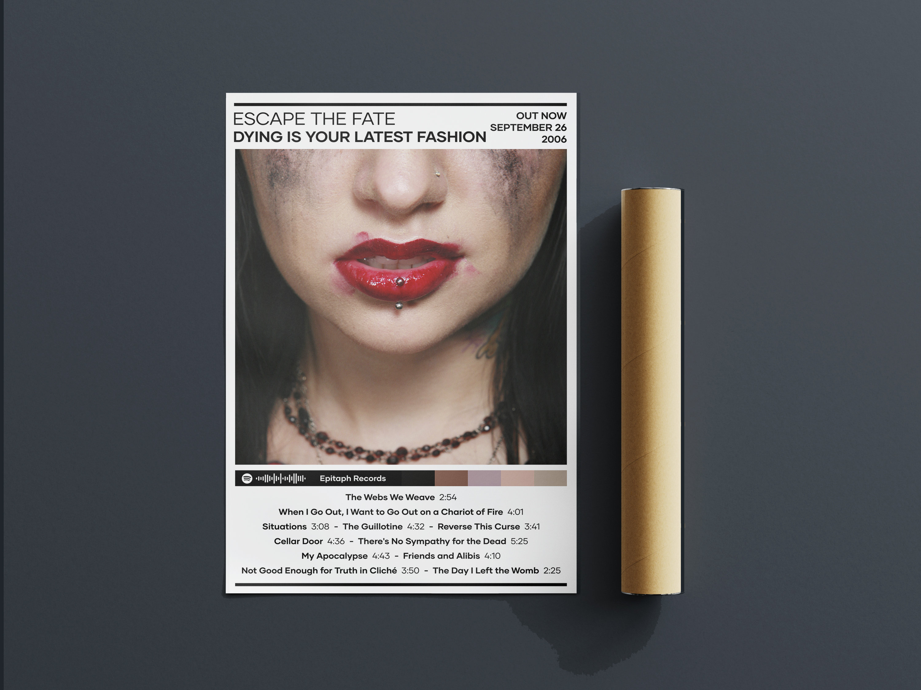 Escape The Fate Dying Is Your Latest Fashion Album Cover