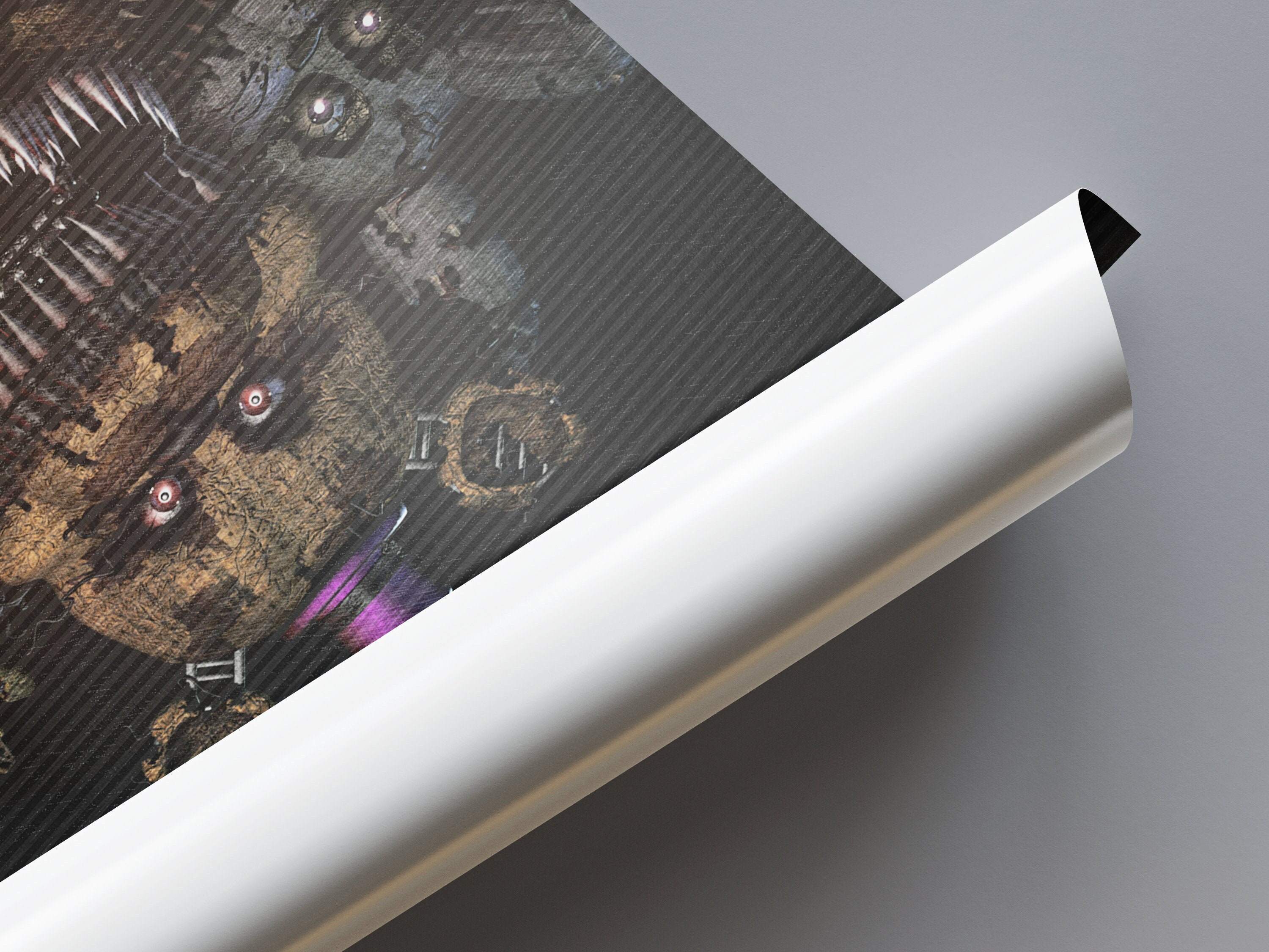 Five Nights At Freddy's Poster, FNAF Gaming Poster sold by Surprised ...