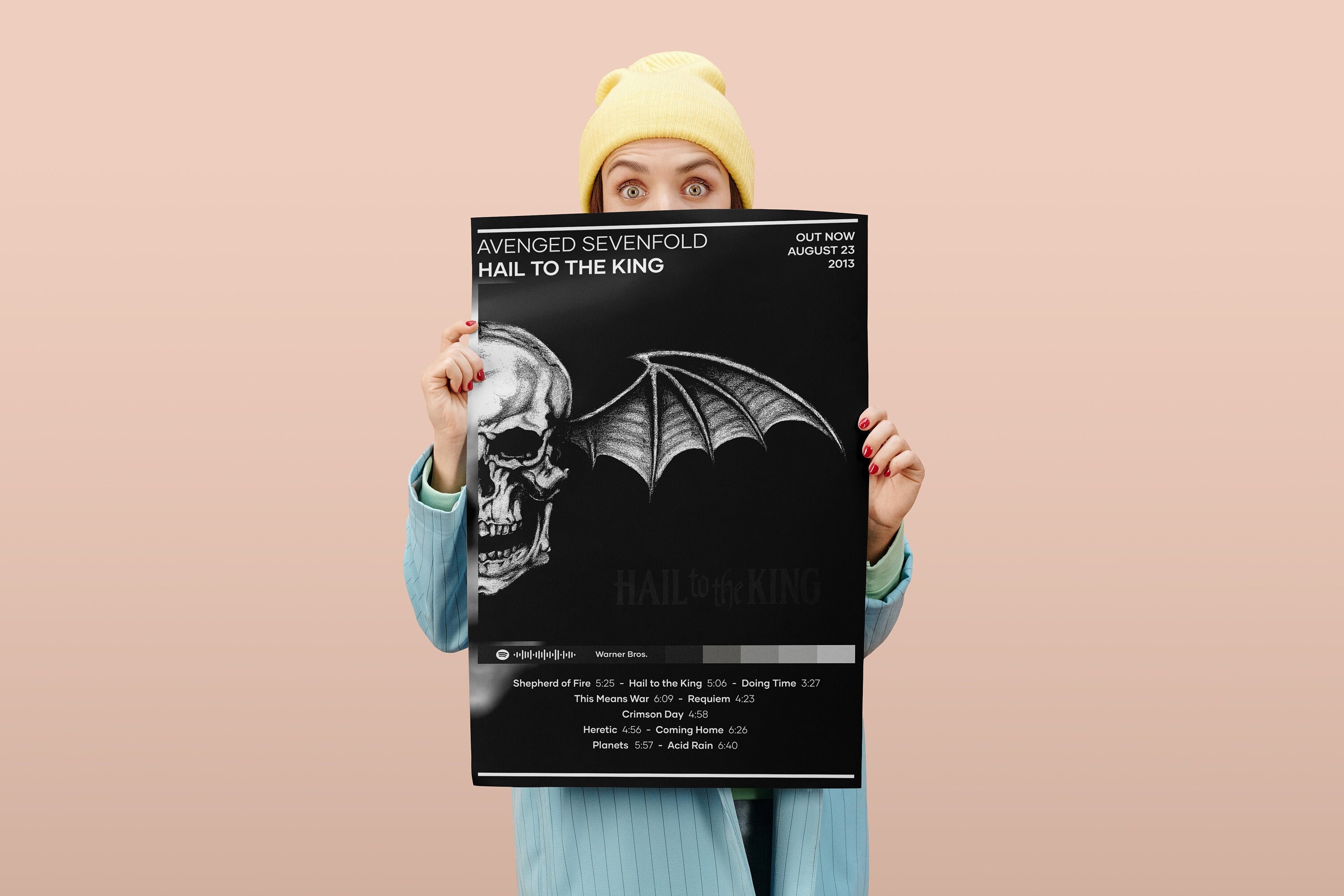 Avenged Sevenfold Poster | Hail to The King Poster sold by Ronnie Loud ...