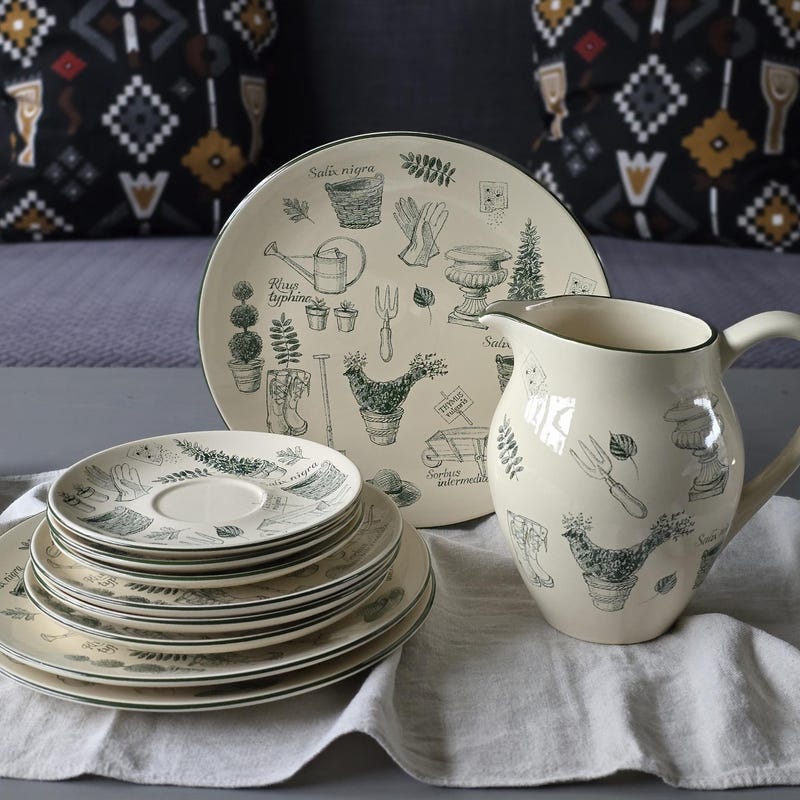 Country Dinnerware - Etsy