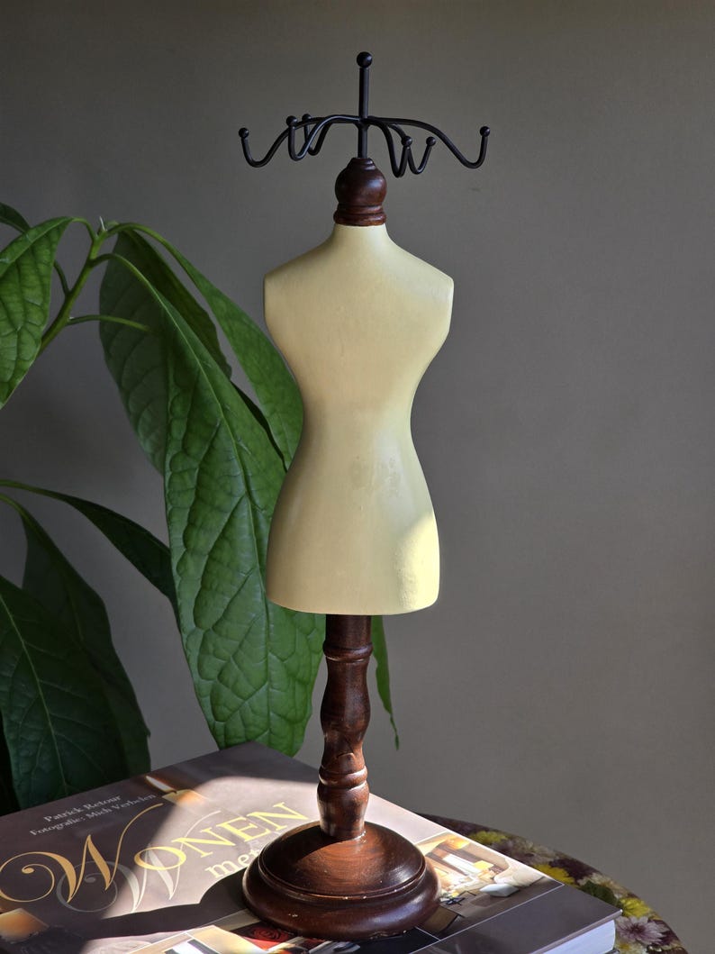 Jewelry Mannequin Stand, Vintage Jewellery Display Stand, Jewelry ...