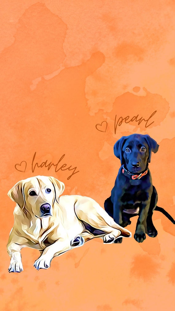 Phone Wallpapers of Your Furry Family - Etsy