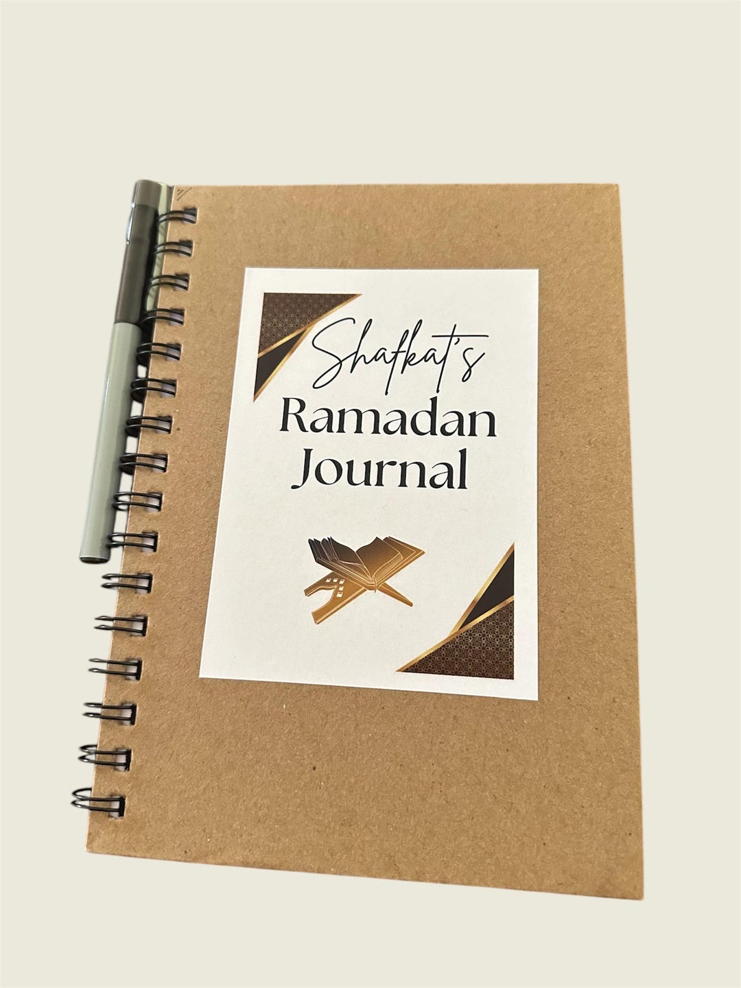 Customised Ramadan Journals/ Islamic Notebooks - Etsy