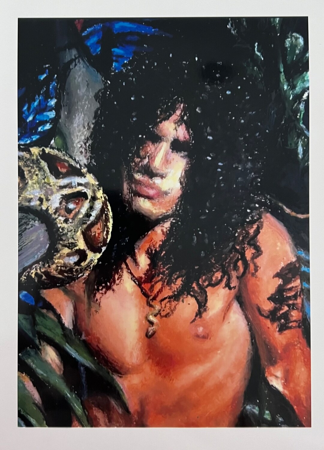 Slash, Guns N Roses Oil Pastel Photo Print - Etsy