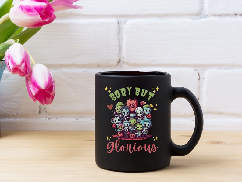 Gory but Glorious, Transparent PNG, Kawaii Halloween, Cute Zombie Hoard ...