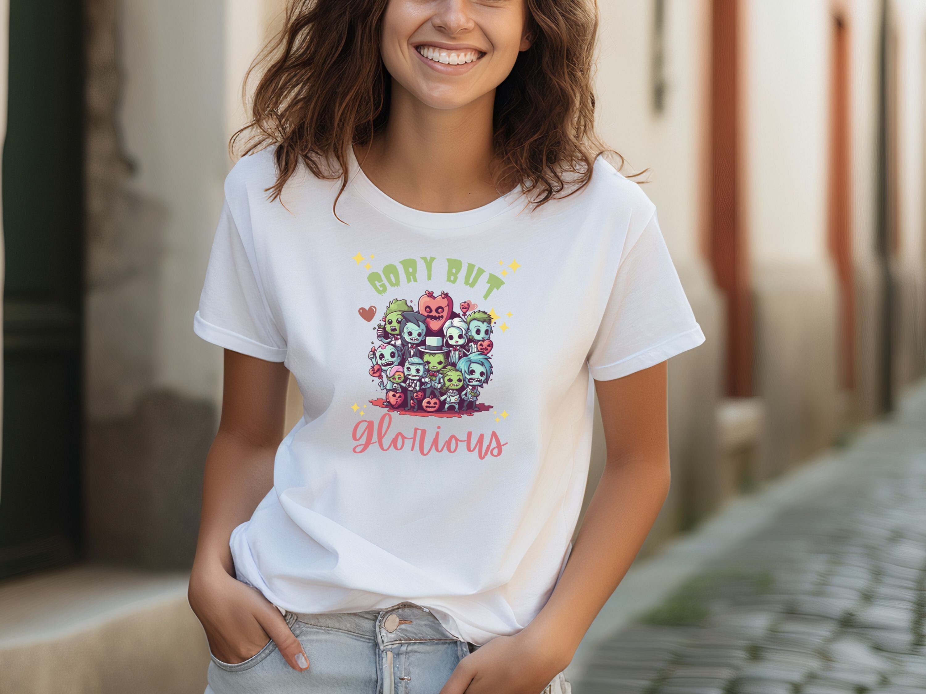 Gory but Glorious, Transparent PNG, Kawaii Halloween, Cute Zombie Hoard ...