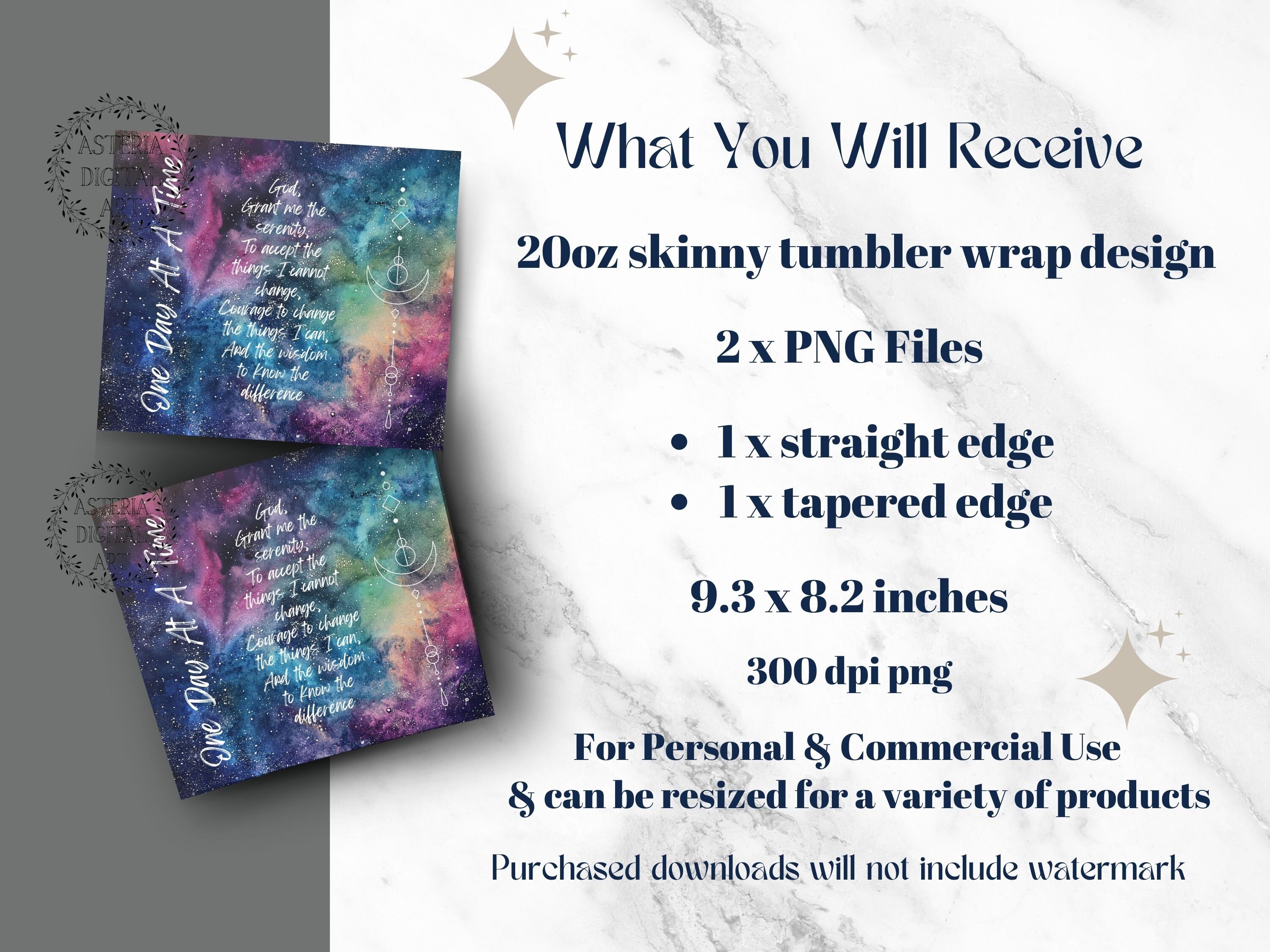 Serenity Prayer, One Day at A Time, Boho Sobriety Addiction Recovery ...