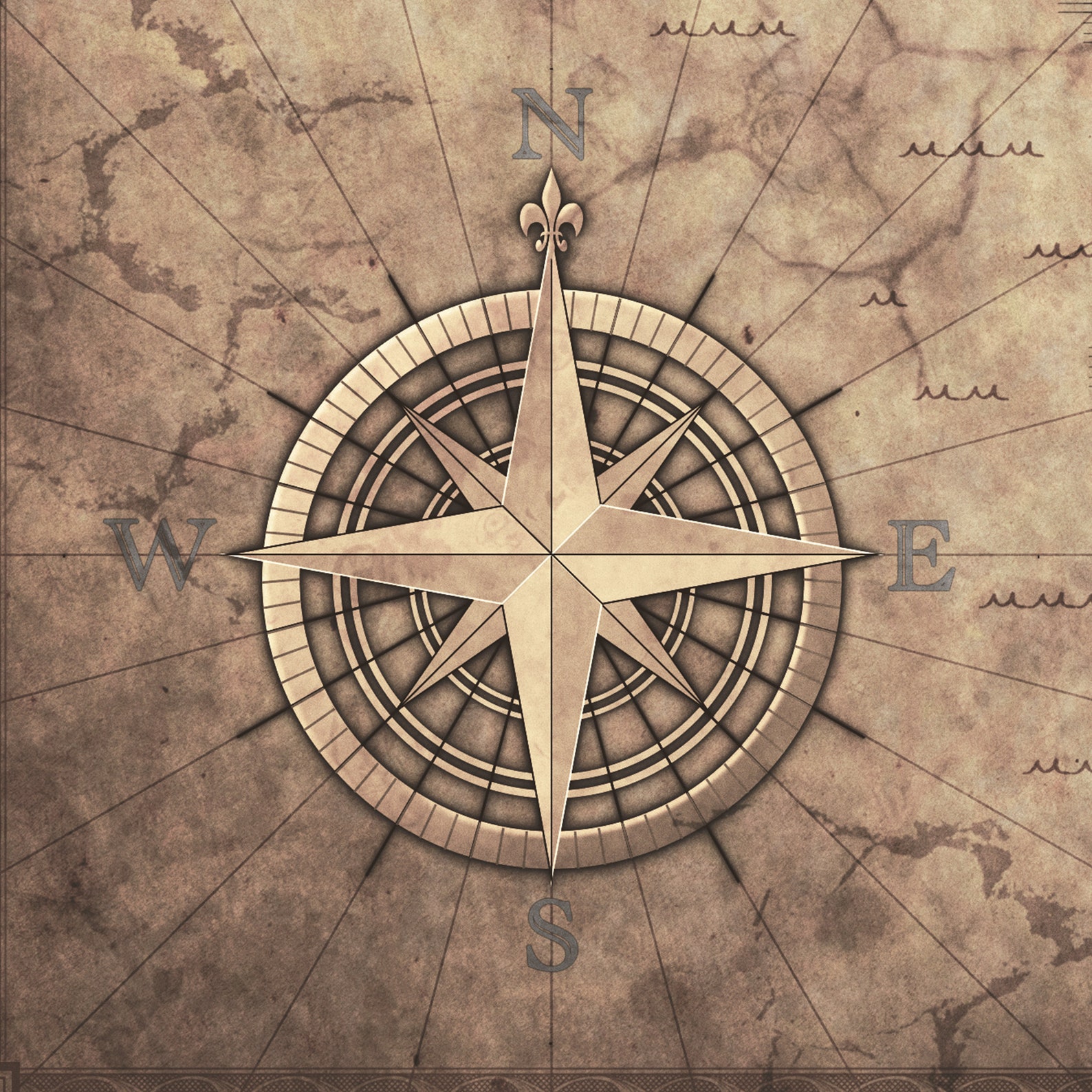 Pirate Map to Print Map for Decoration or Dnd Treasure Map Pirate Prop ...